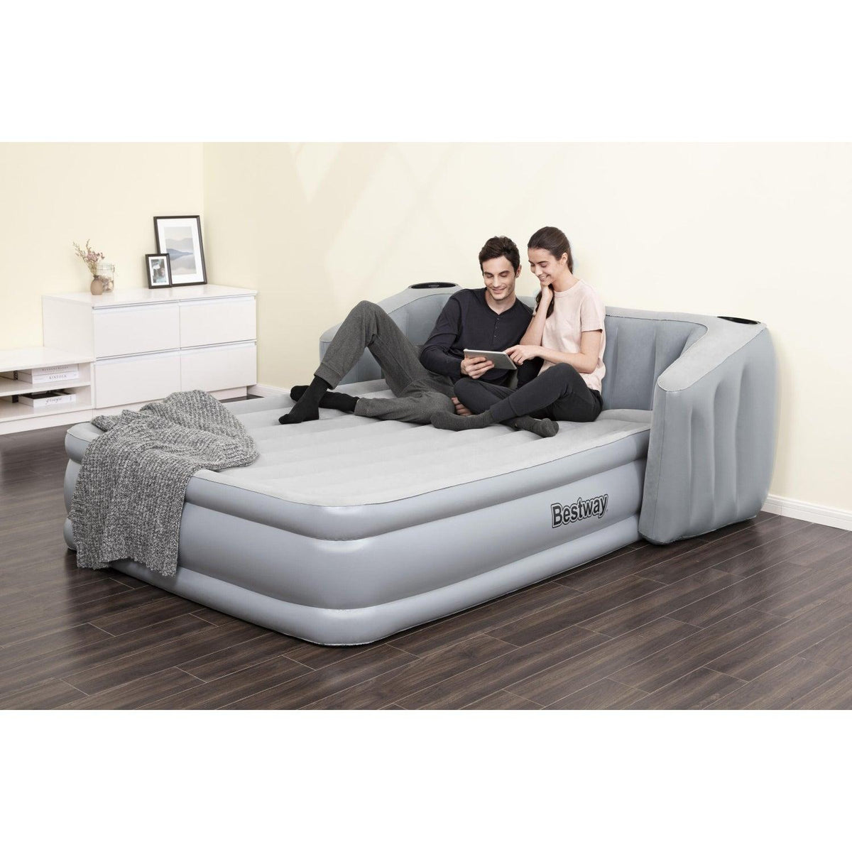 Colchón Inflable Eléctrico Queen 2.33MX1.96MX80 - Bestway – Bestway