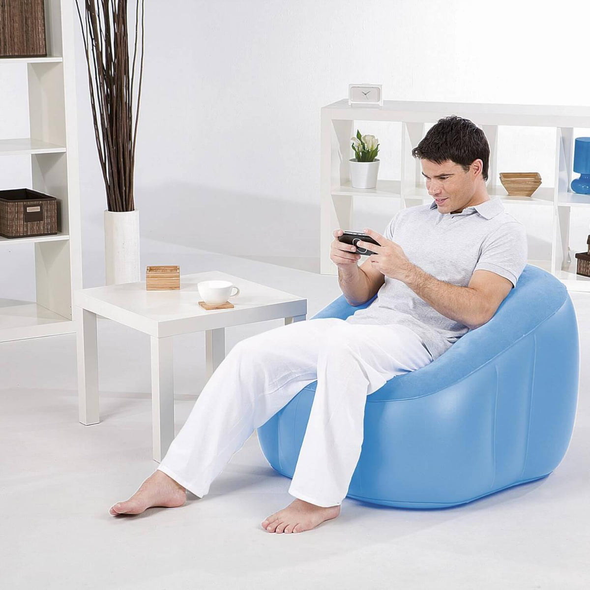 Sillón Inflable Comfi Cube 74CmX74CmX64Cm Bestway – Bestway
