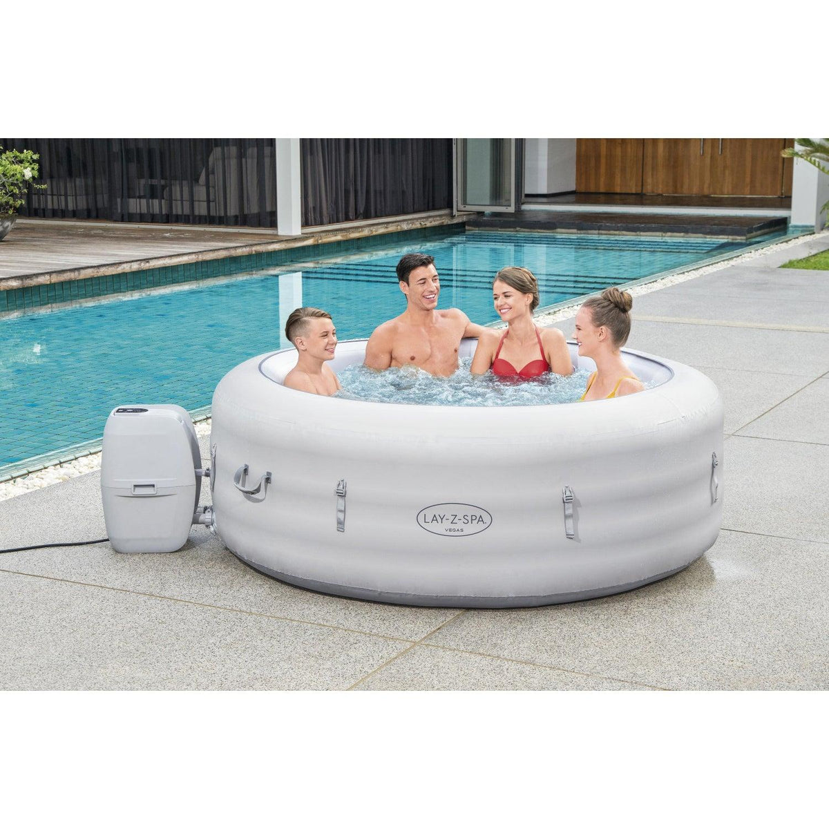 Hot Tub Spa Inflable Vegas 6 Personas Bestway – Bestway